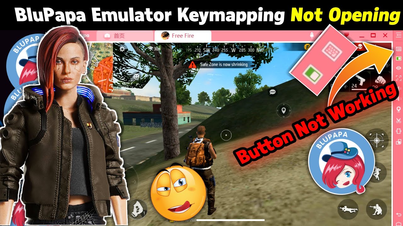 How to Fix BluPapa Emulator Keymapping Not Opening | BluPapa Free Fire ...