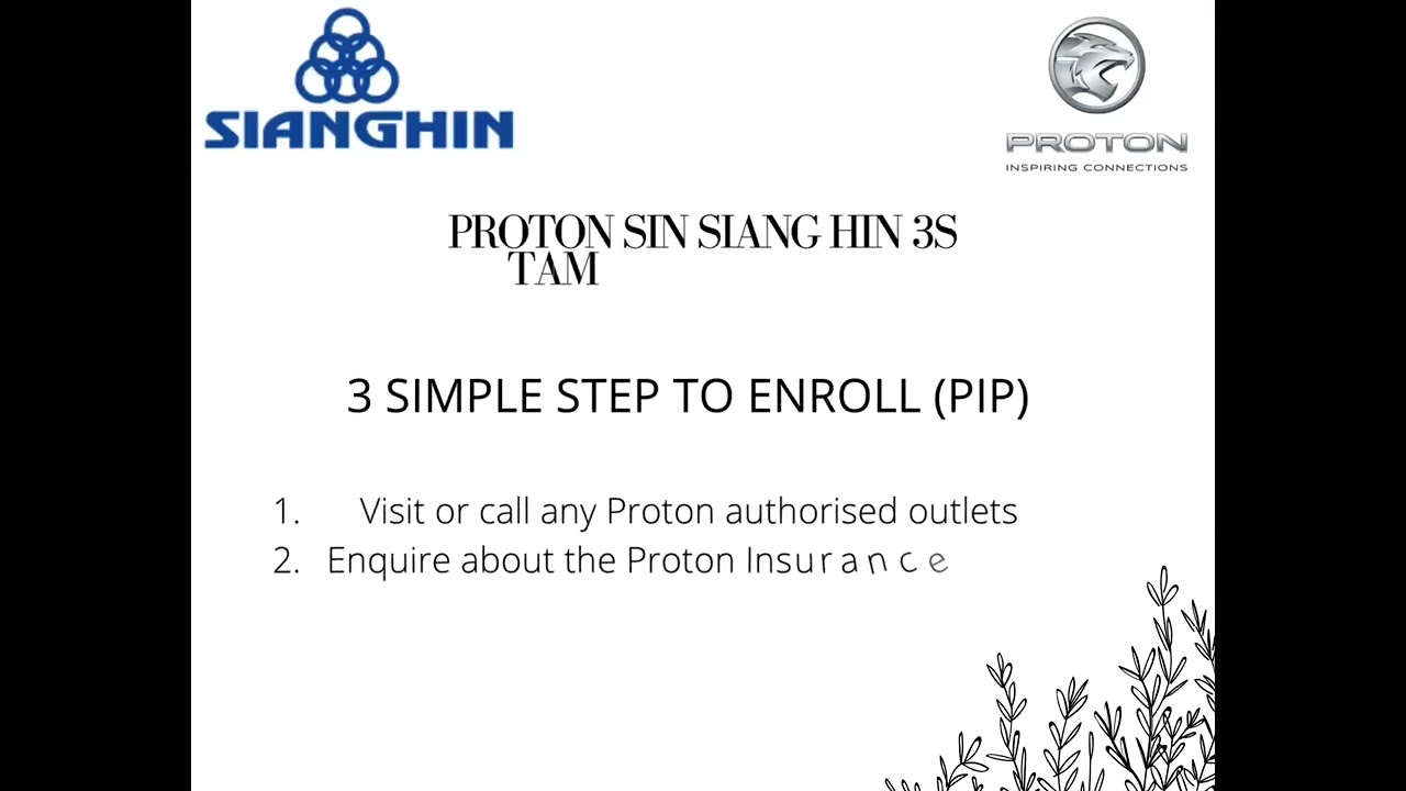 THIS IS WHAT U GET WHEN U SIGN UP WITH PROTON U GET A PROTON INSURANCE ...