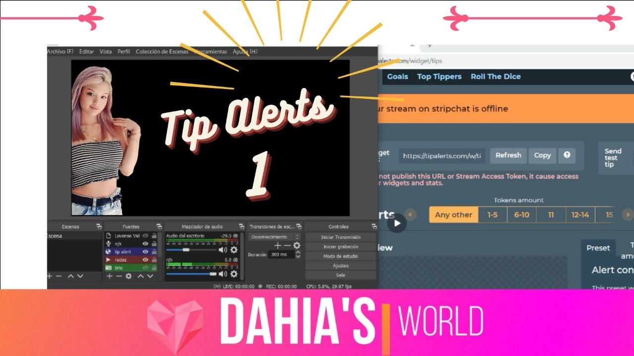 Tip Alerts Tutorial ♥ Part 1 - OBS ⚡☝ - YouTube