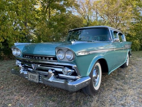 1959 Rambler Ambassador Custom - OFF THE MARKET - YouTube