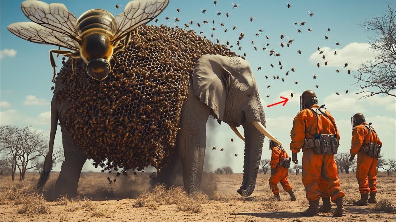 Rescue Story: Rescue Team Saves Elephant From Bee Hive | Animal Rescue ...