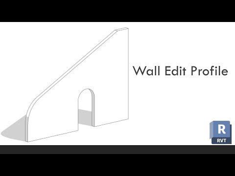 Wall Edit Profile in Revit