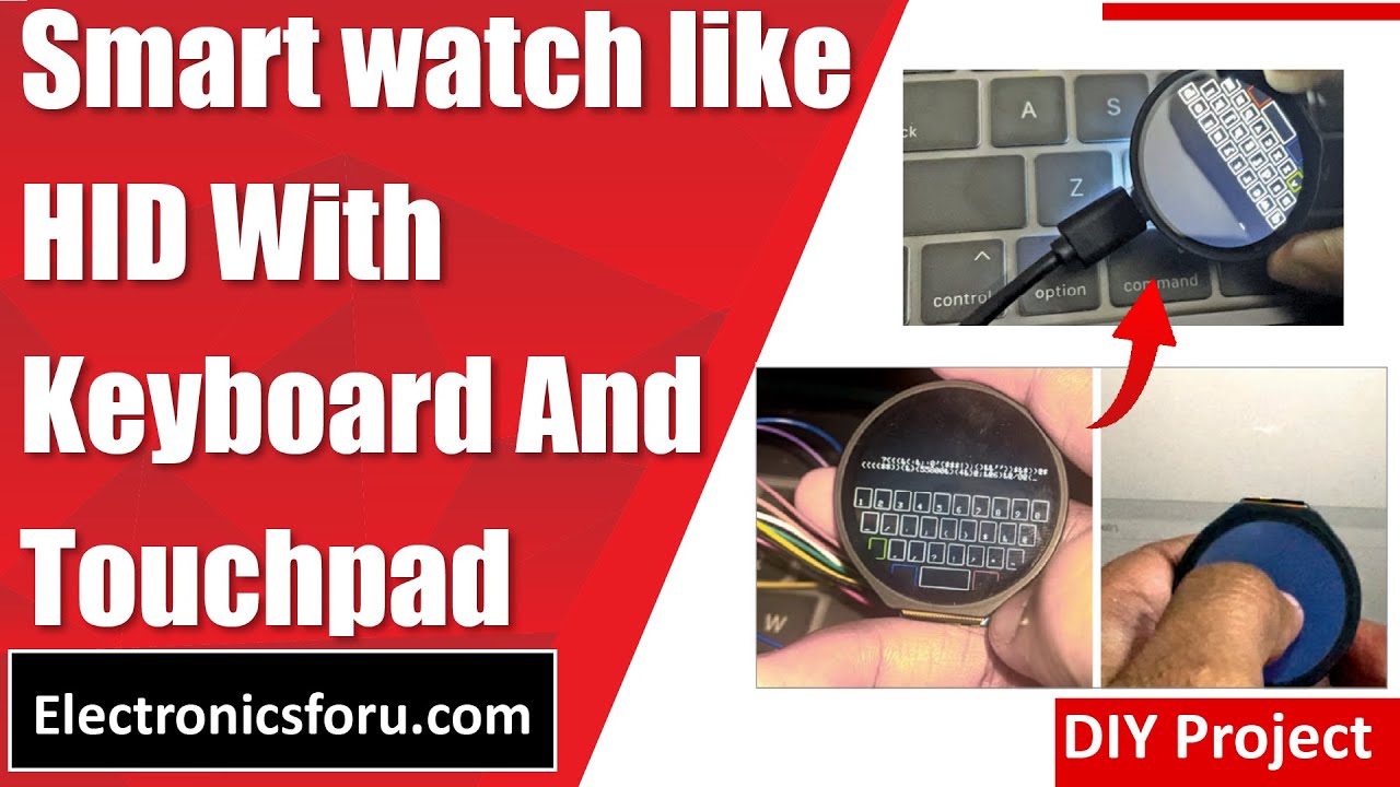 Turn Your Wrist into a Keyboard and Mouse with This DIY Smartwatch ...