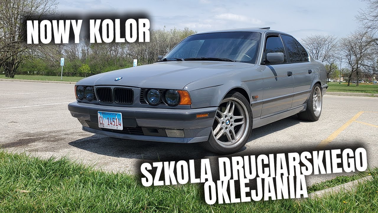 Nowy kolor E34 - Slate Grey Grigio Telesto vivid - YouTube