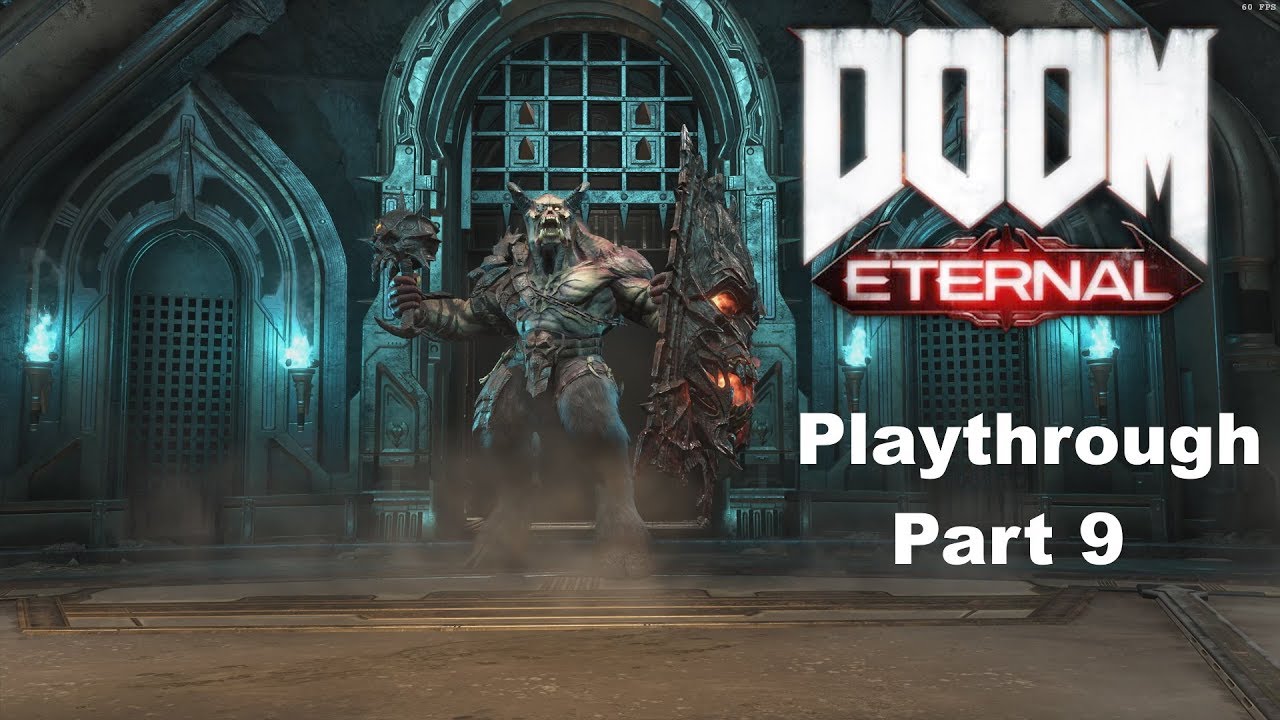 Doom Eternal - Campaign Playthrough Part 9 - Sentinel Prime - YouTube