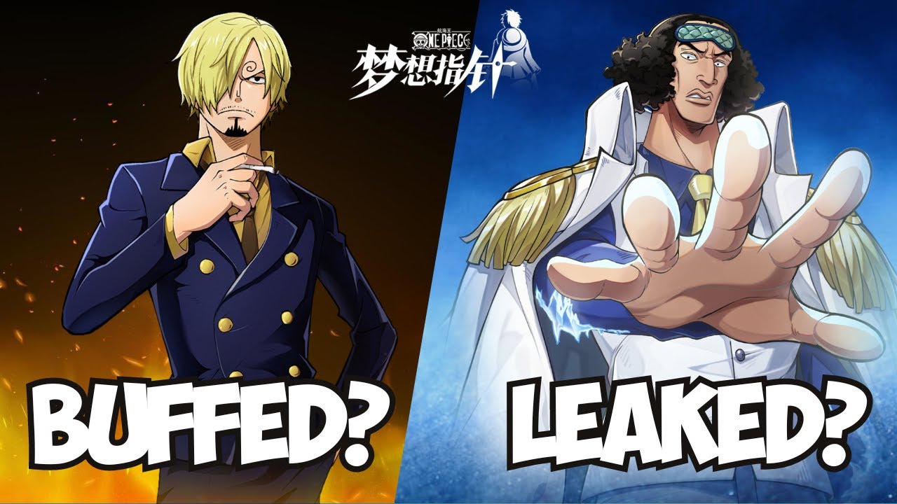 AOKIJI LEAKS AND NW SANJI BUFF??? - One Piece Dream Pointer - YouTube