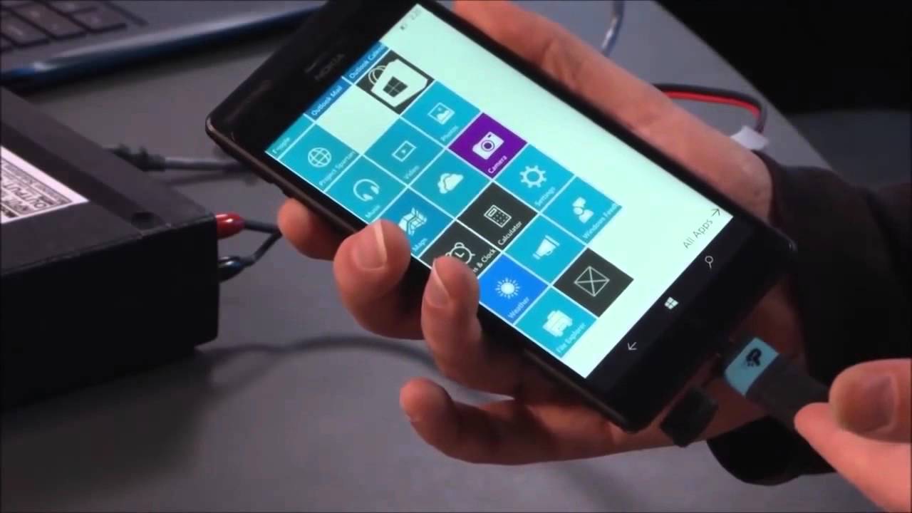Windows 10 Mobile : USB OTG Support - YouTube