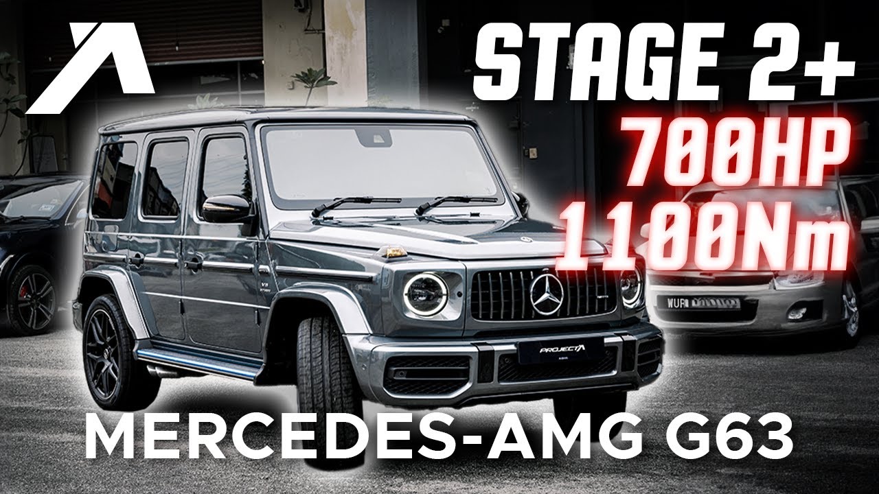 Stage 2+ Mercedes-AMG G63 TANK With Akrapovic Exhaust System - Tuned By ...