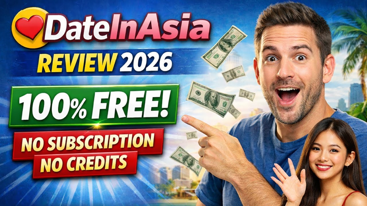 DateInAsia Review 2026- 100% FREE Asian Dating Site - YouTube