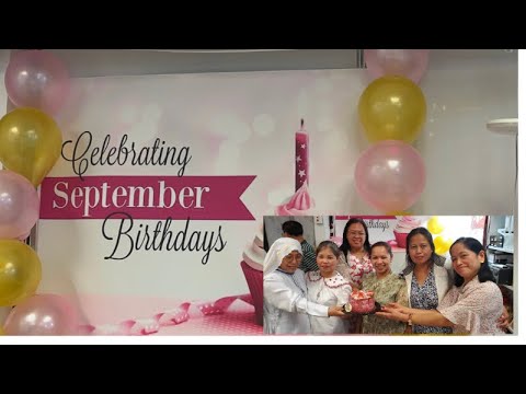 SEPTEMBER BIRTHDAY 🍾 🍰🎂||42th BIRTHDAY#churchmate#happy #hbd # ...