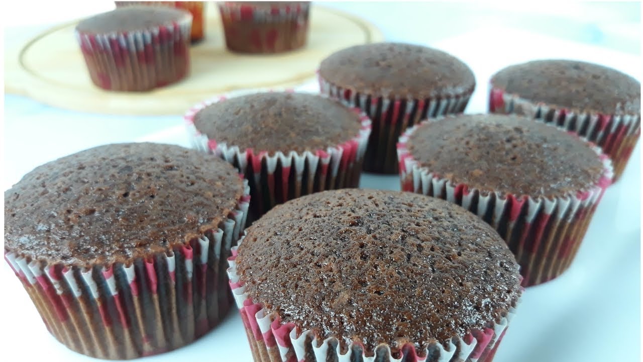 Chocolate Cupcake Without Butter | Easy Chocolate Cupcake Recipe - YouTube