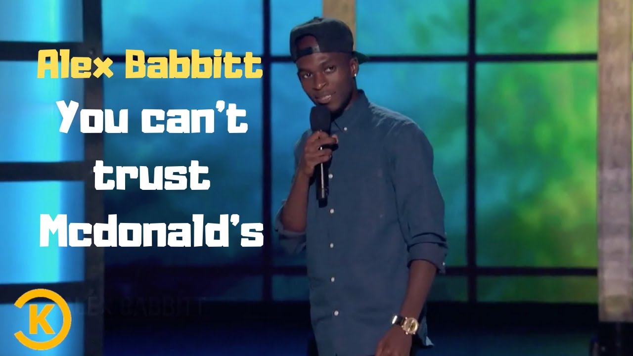 Stand up Comedy | Alex Babbitt _ You can't trust Mcdonald's - YouTube