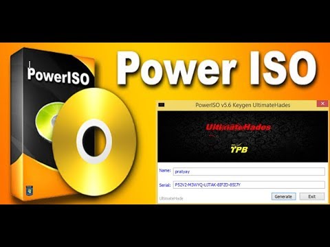 How to use Power ISO keygen to crack its registration key - YouTube