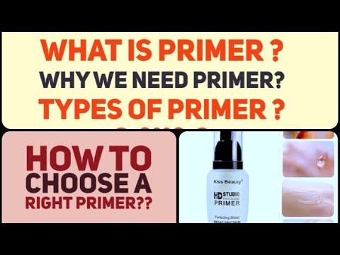 What is Primer | How to choose a Right Primer | Benefits of Primer ...