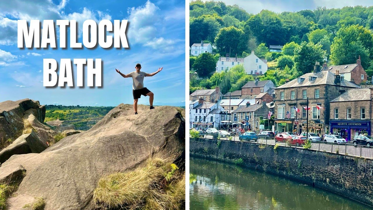 Summer Visit To Matlock Bath! Scenic Town, Black Rocks & MORE! - YouTube