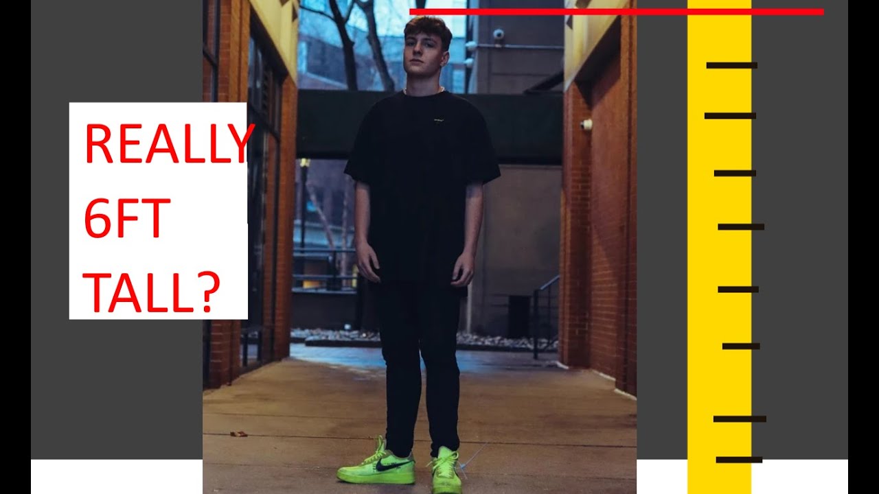 HOW TALL IS CLIX 6 FOOT REALLY YouTube