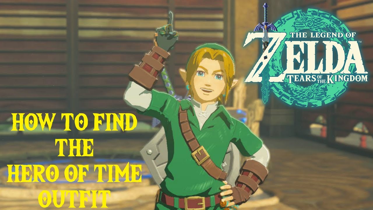 Zelda: Tears Of The Kingdom - How To Find The Hero Of Time Set - With ...