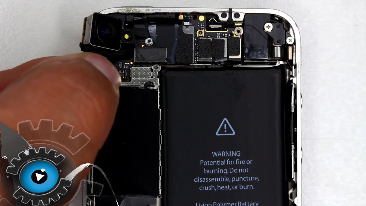 iPhone 4 Hauptkamera Wechseln Tauschen unter 20€ Reparieren [German ...