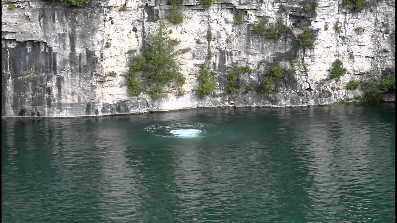 Cliff Jump - Elora Quarry - YouTube
