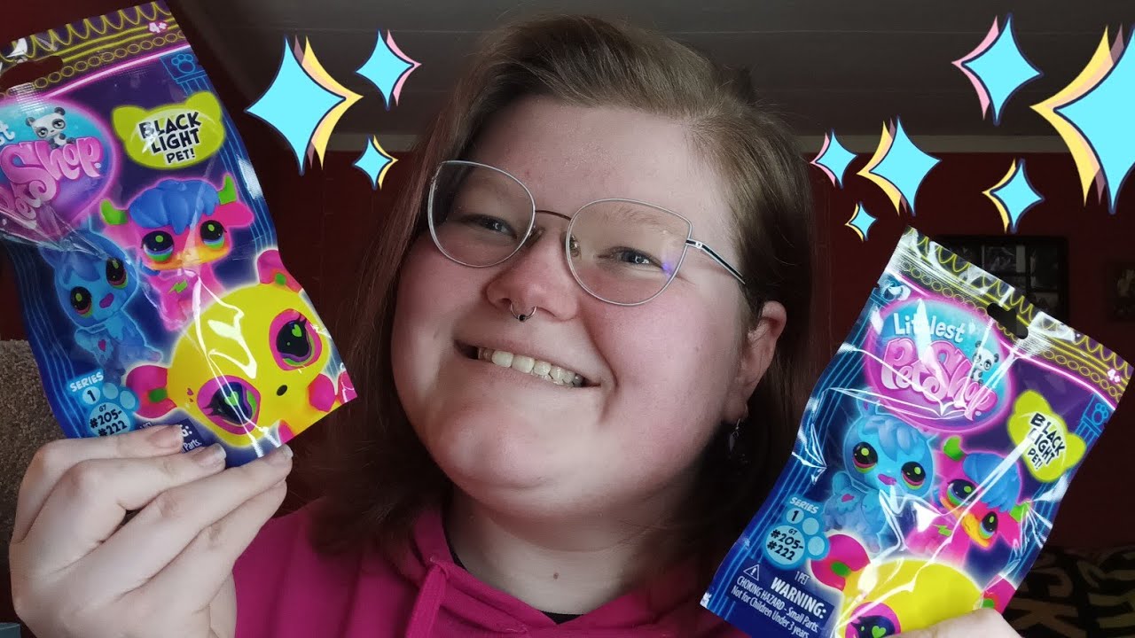 Fianlly found the black light pets👽🩵 | Lps Unboxing | ♡Peachie Lps ...