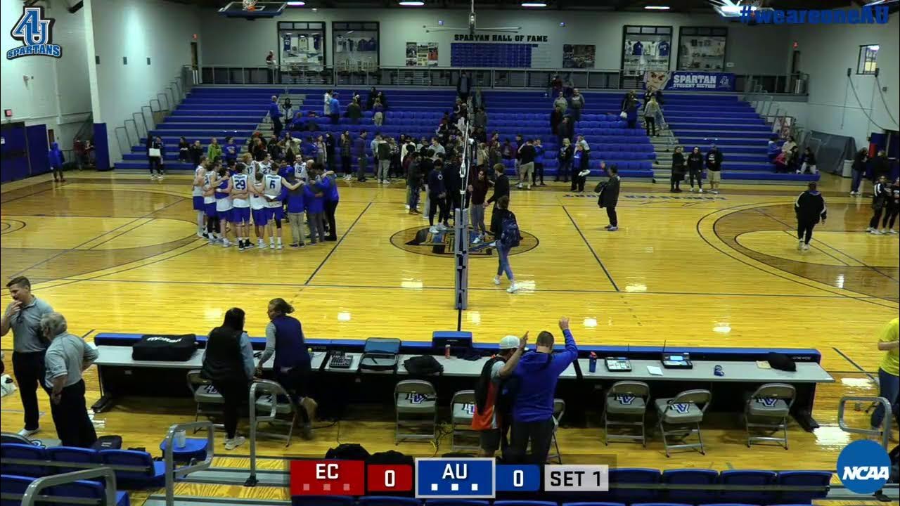 Mens Volleyball Vs Edgewood College Youtube