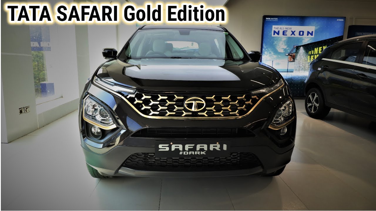 Tata Safari Gold Edition Detailed Review . Safari XZA Plus Gold AT ...