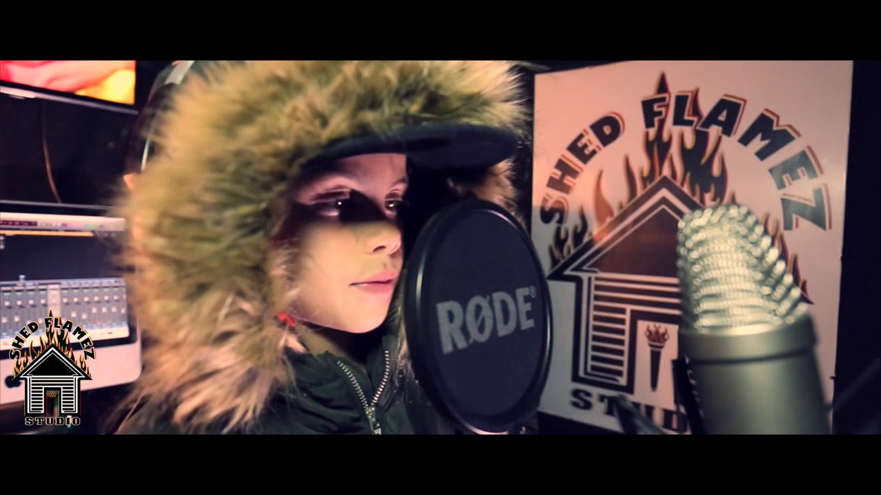 SHED FLAMEZ- EP14 SHAK MINI RAPS.. 8YEARS LD - YouTube