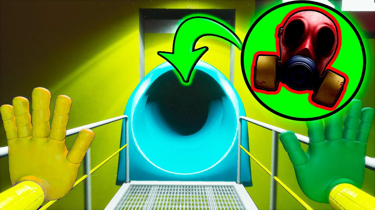 What's INSIDE This PIPE? GAS MASK From CHAPTER 3? (Poppy Playtime ...