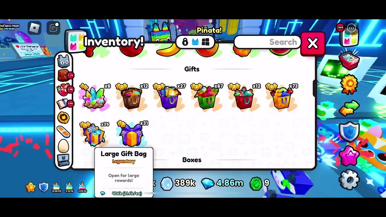 PS 99 large gift bag opening - YouTube