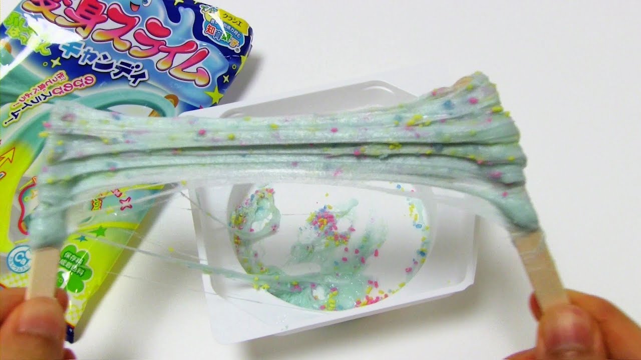 DIY Japanese Candy #189 Henshin Slime Do you like Edible Slime? - YouTube