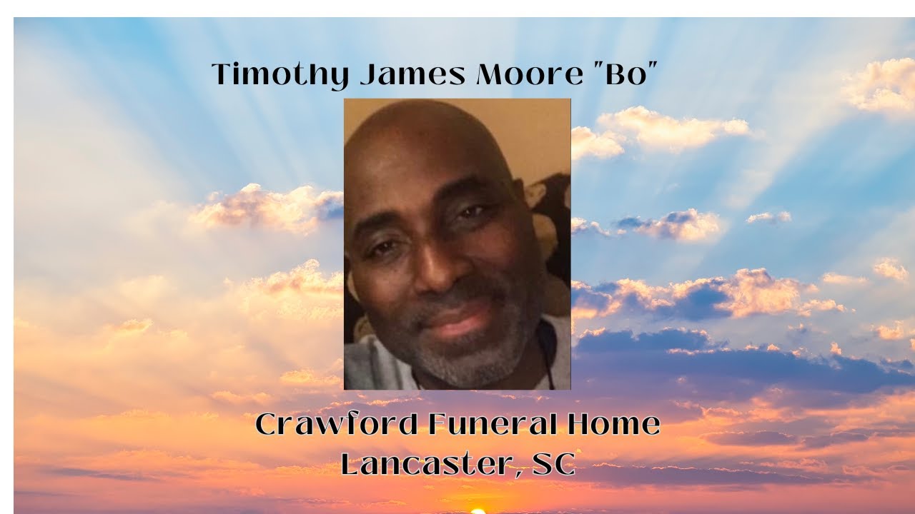 Funeral Service for Timothy James Moore "Bo" - YouTube