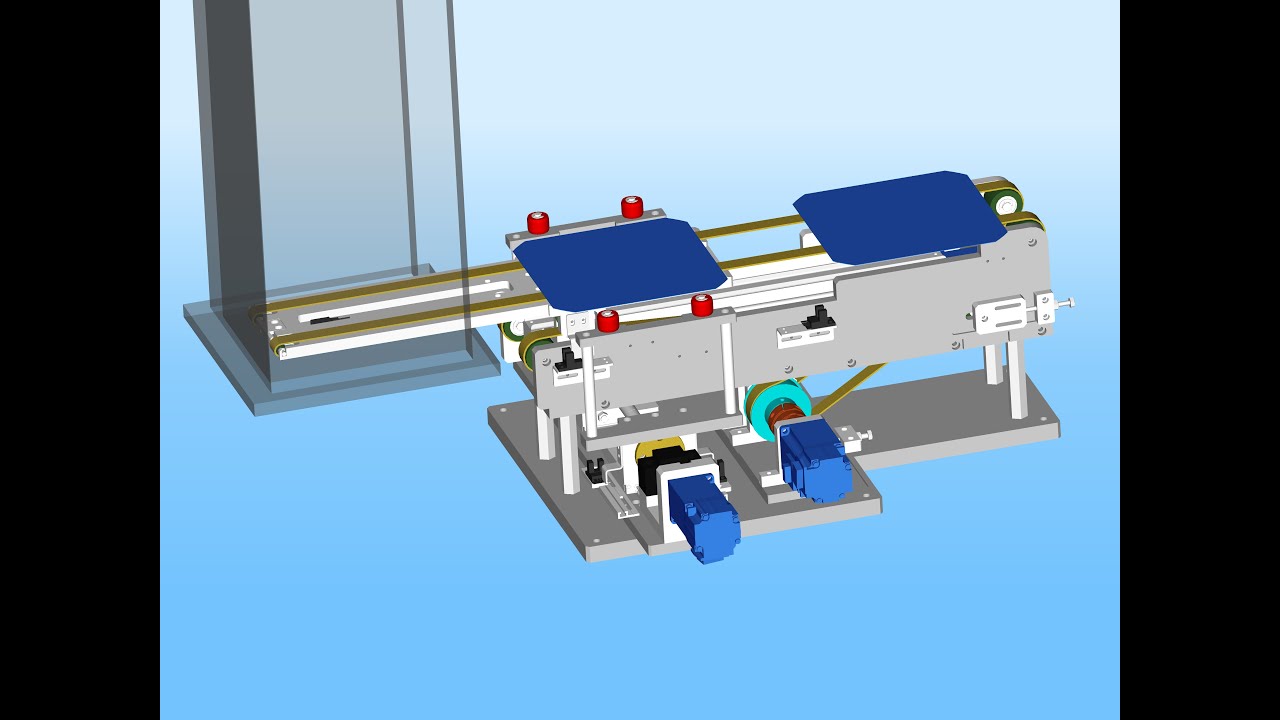 Twin belt conveyor - YouTube