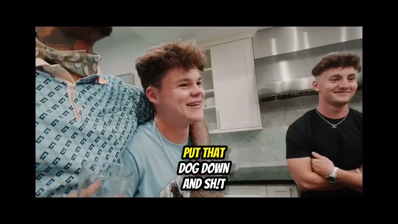 Jack Doherty and Blueface throw a party in a L.A. Mansion - YouTube