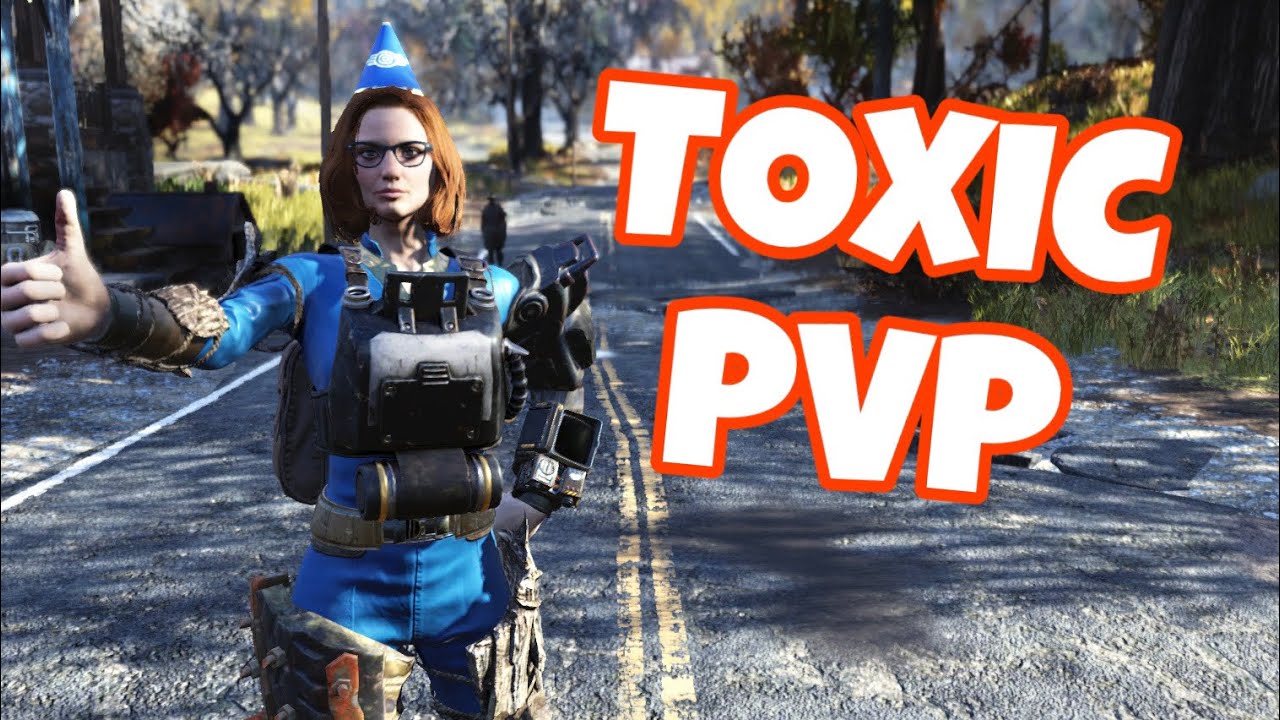 Being toxic on fallout 76 (fallout 76 pvp) - YouTube