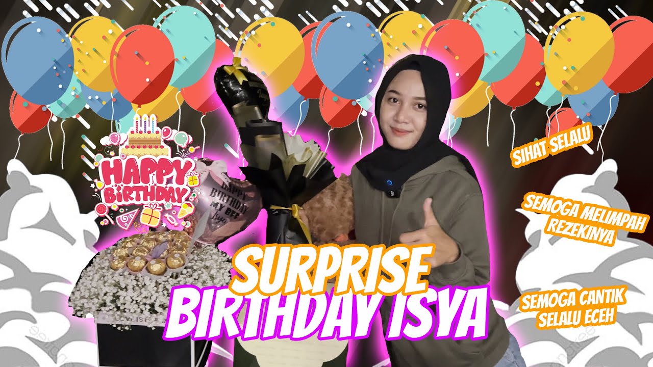 FAIRY HADIAHKAN BIRTHDAY BUDAK NALING!!! ISYA NANGIS TERHARU... - YouTube