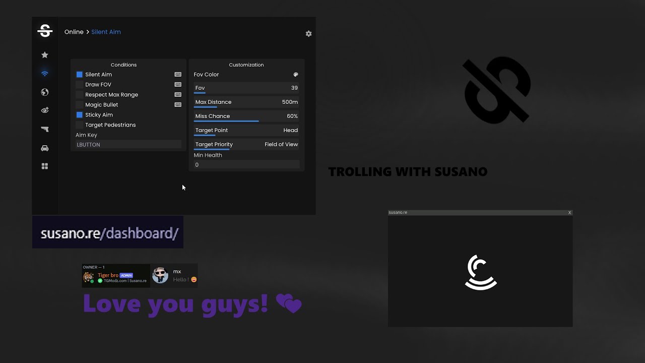 TROLLING RANDOMS WITH SUSANO THE BEST FIVEM CHEAT - YouTube