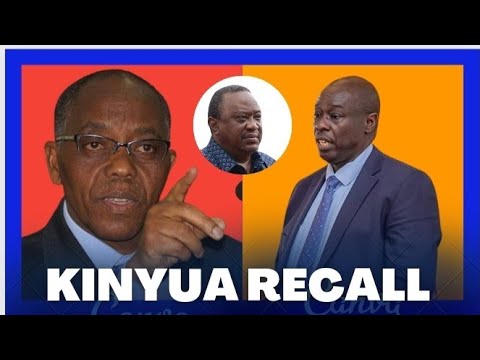 Powerful Kinyua Return I Rigathi Discomfort with Uhuru men Recall - YouTube