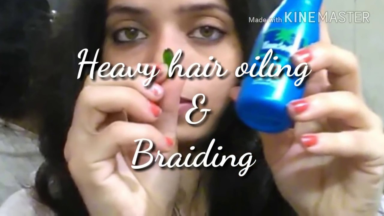 Most heavy hair oiling routine for fast hair growth I Full drenched ...