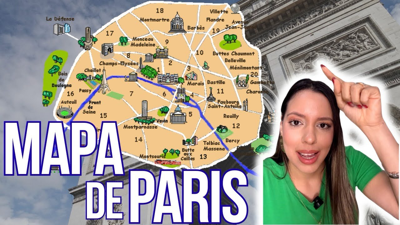 Mapa de Paris explicado: bairros, preços e melhores regiões para ficar ...