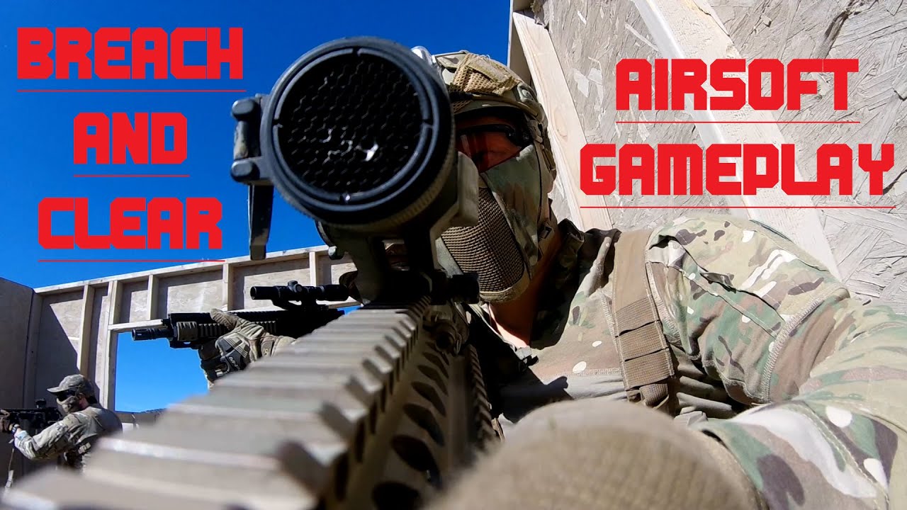 Milsim City Airsoft Gameplay | Breach and Clear - YouTube