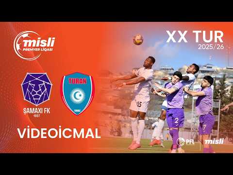 Misli Premyer Liqası 2025/2026 XX tur “Şamaxı” 0–0 “Turan Tovuz”
