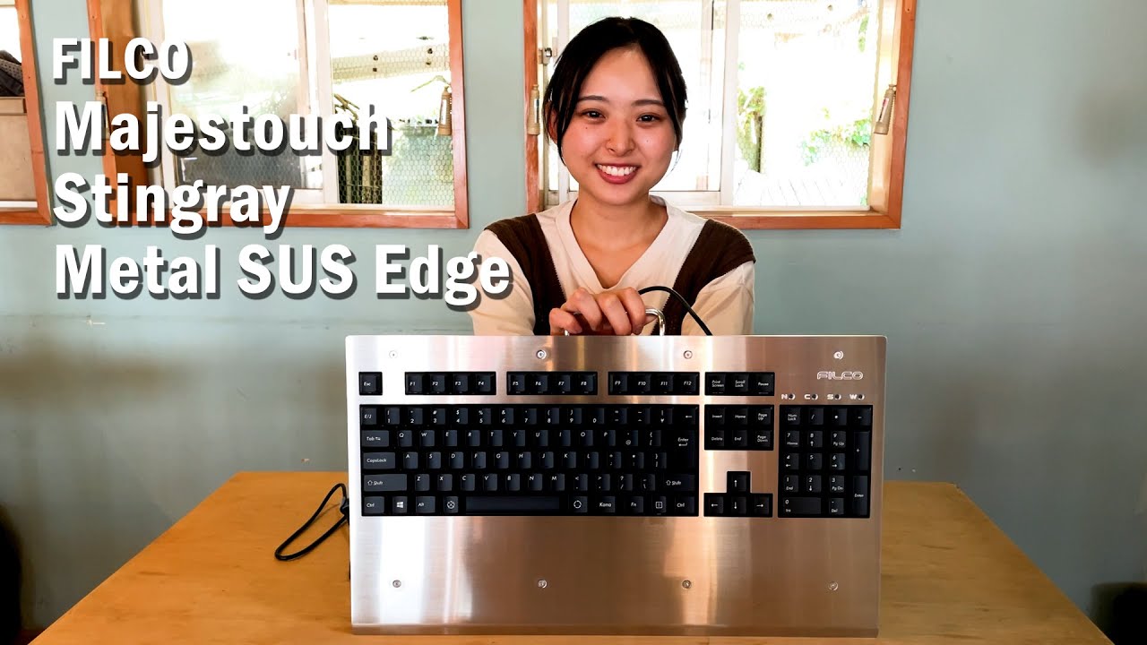 30周年記念企画「FILCO Majestouch Stingray Metal SUS Edge」をレビュー(フィルコ メカニカルキーボード ...