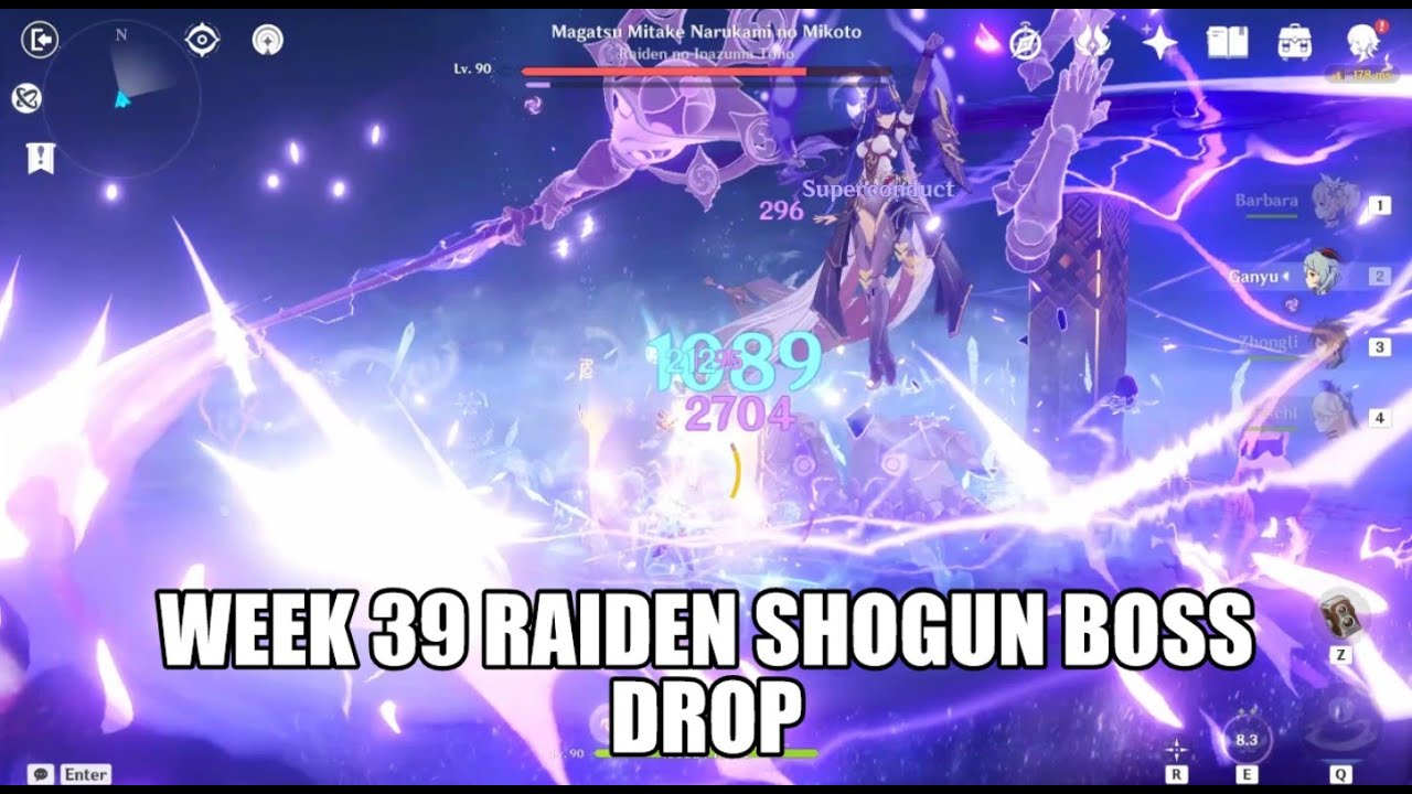 Week 39 Raiden Shogun Boss Drop | Genshin Impact - YouTube
