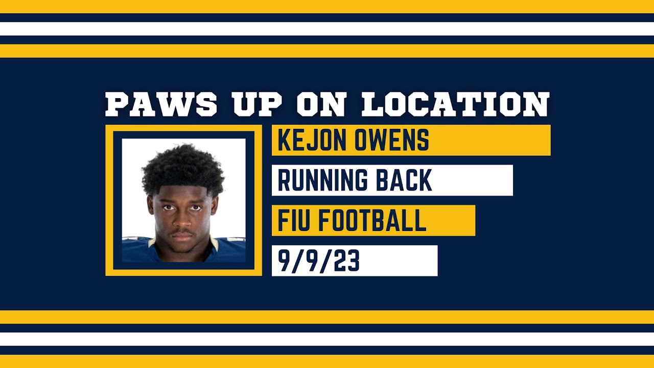Paws Up On Location - Kejon Owens (9/9/23) - YouTube
