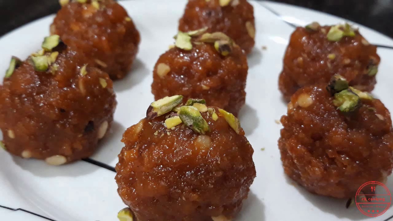 Moti Laddu Recipe ::: மோத்தி லட்டு - YouTube