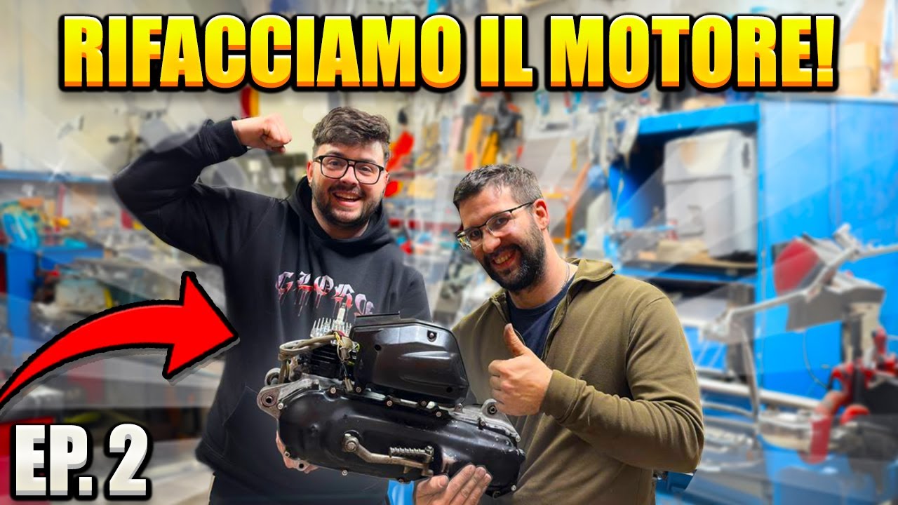 COME RIFARE UN MOTORE DEL BOOSTER! MBK PROJECT EP 2 - YouTube