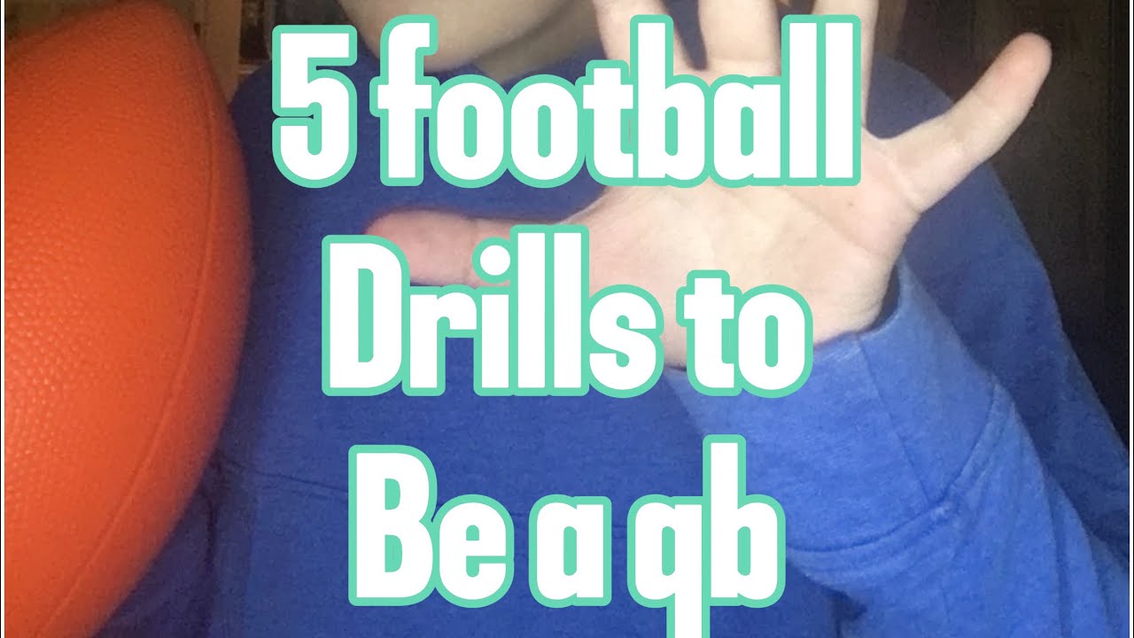 Five football drills to learn how to be a QB - YouTube