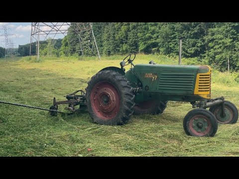 Finally Knocking Down First Cutting Hay