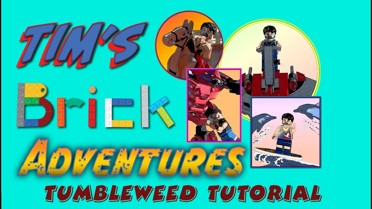 Wanna build a LEGO® element tumbleweed? A quick tutorial on how to do ...