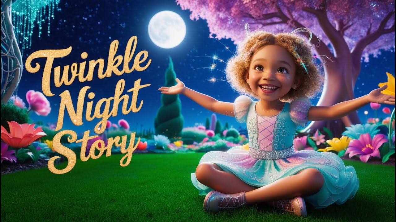 A Girl Twinkle Night Story For Kids | Kids New Story |@LittleBrightKids ...